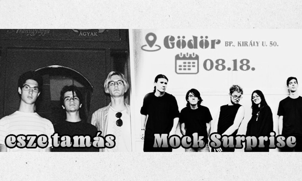 Tixa // Mock Surprise + esze tamás | Live at Gödör
