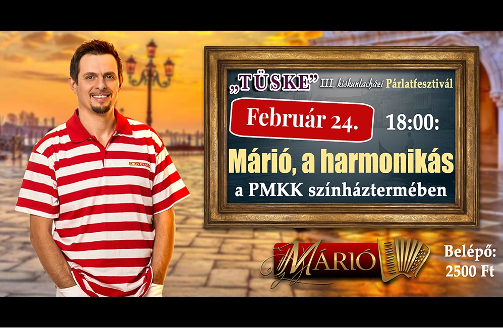 Tixa // Márió, a harmonikás koncertje a „Tüske” III. Kiskunlacházi ...